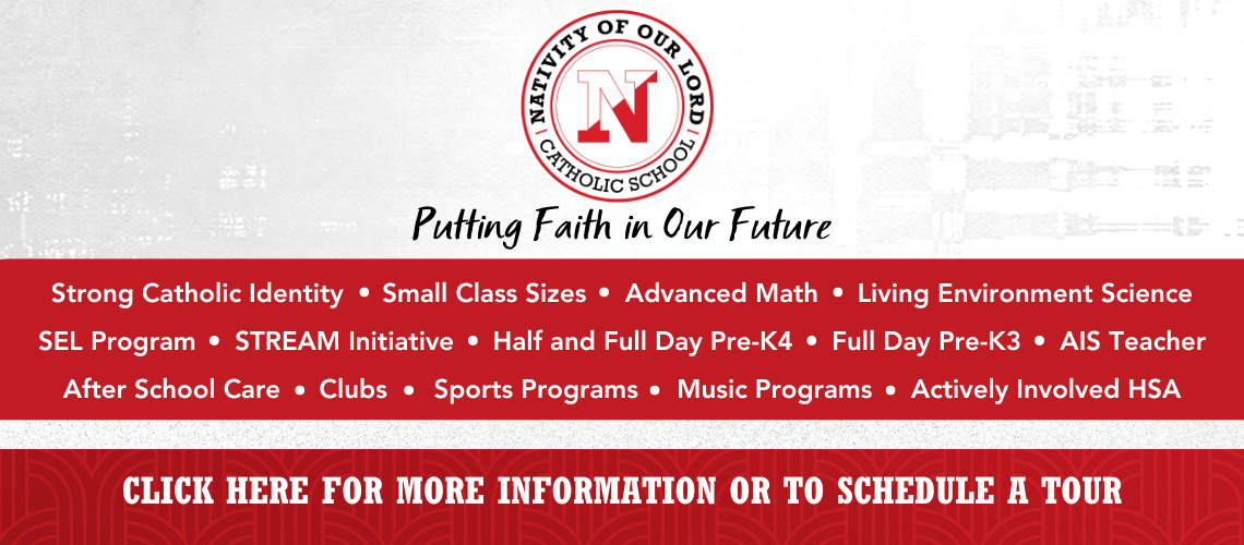 Nativity of Our Lord Catholic School - Pre-K through 8th Grade school ...